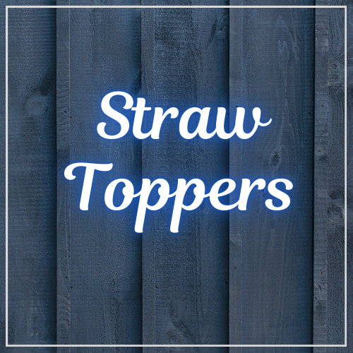 Straw Toppers – Shark Tooth Shirts & Stuff